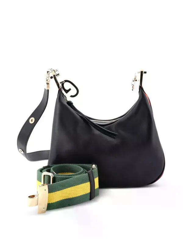Gucci Attache Shoulder Bag Leather Small Crossbody Bag