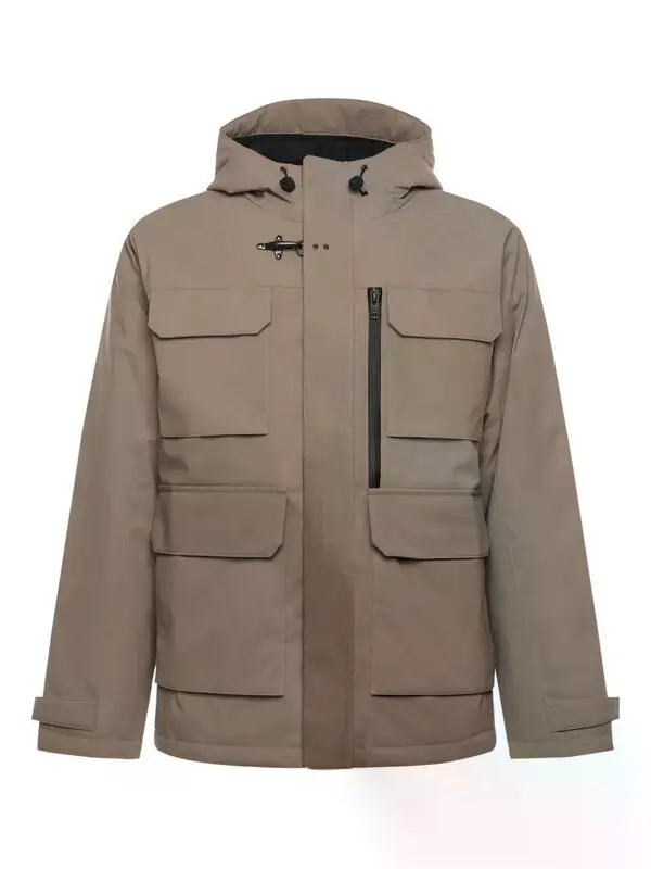 FAY Patch-pocket Hooded Jacket