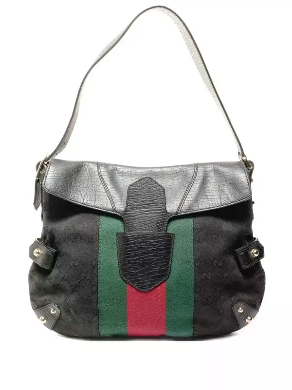Gucci 2000-2015 Canvas Shoulder Bag