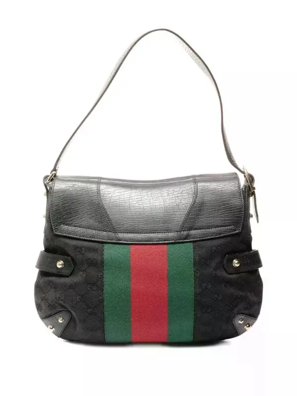 Gucci 2000-2015 Canvas Shoulder Bag