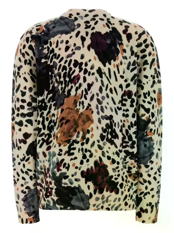 Fendi Printed Crew Neck Sweater