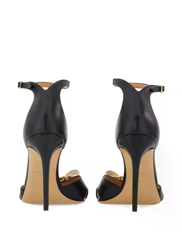 FERRAGAMO 90mm Vara Bow Sandals - Black