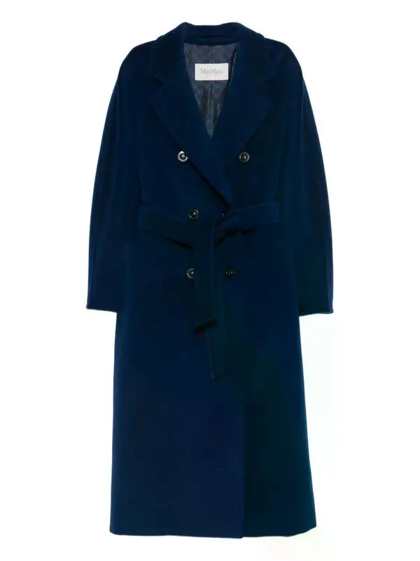 Max Mara Buttoned Belted Double-breasted Coat