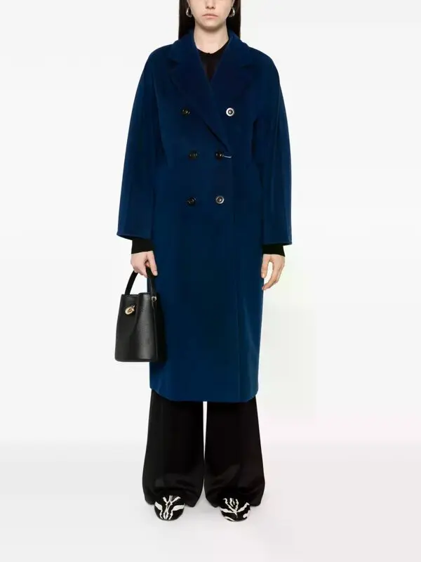 Max Mara Buttoned Belted Double-breasted Coat