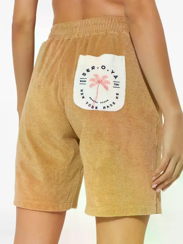 SEROYA Drawstring-fastening Shorts