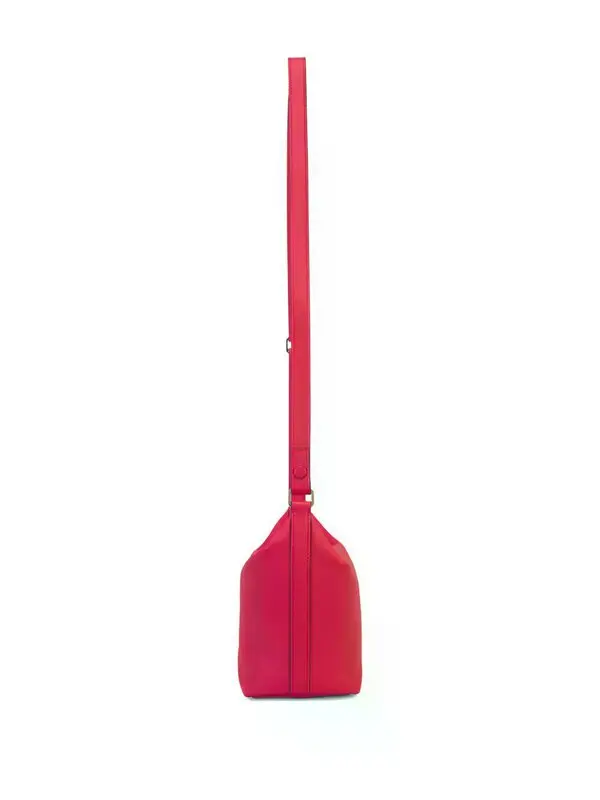 VALEXTRA Mini Mochi Zip-up Shoulder Bag - Pink