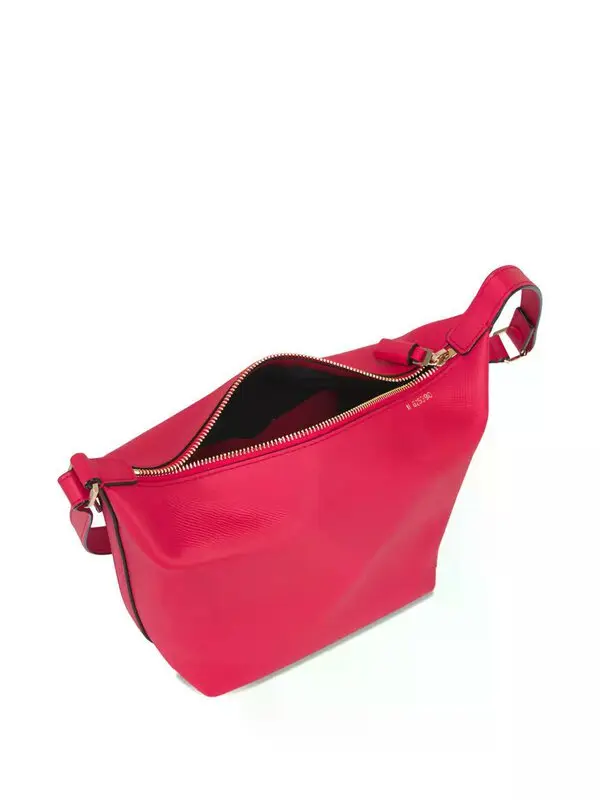 VALEXTRA Mini Mochi Zip-up Shoulder Bag - Pink