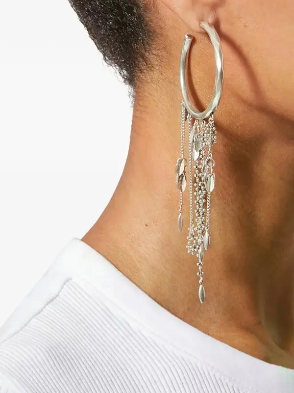 Isabel Marant Étoile Fringe Hoop Earrings