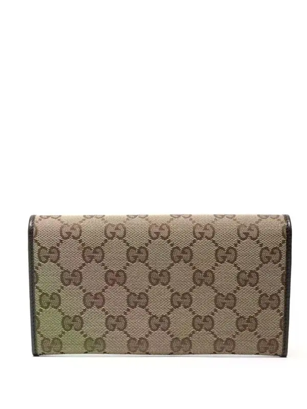 Gucci 2000-2015 Canvas Wallet