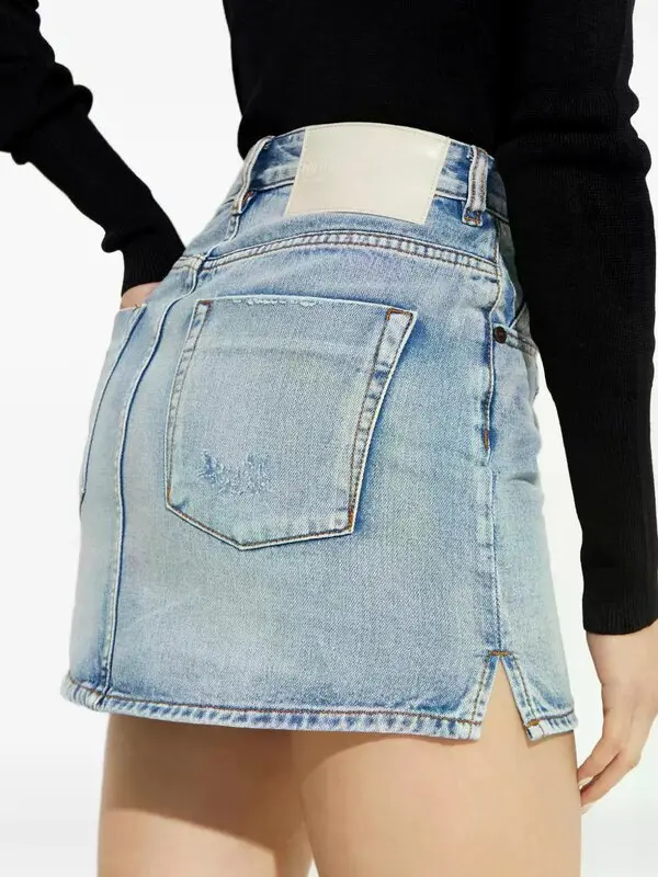 ONETEASPOON Mini Skirt With Zip Pocket