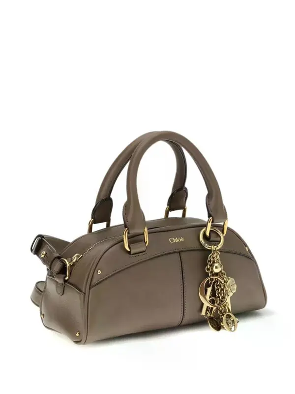 Chloé Small Leather Bowling Tote