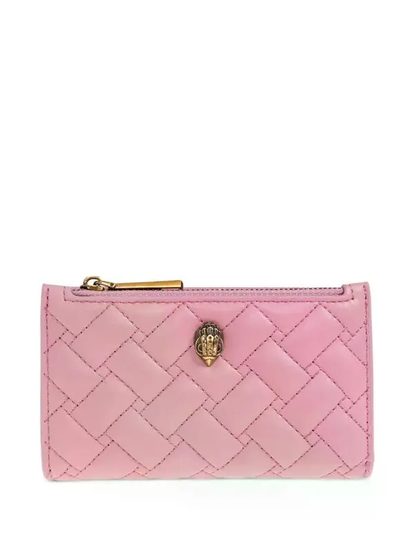 Kurt Geiger Quilted Bifold Wallet - Pink