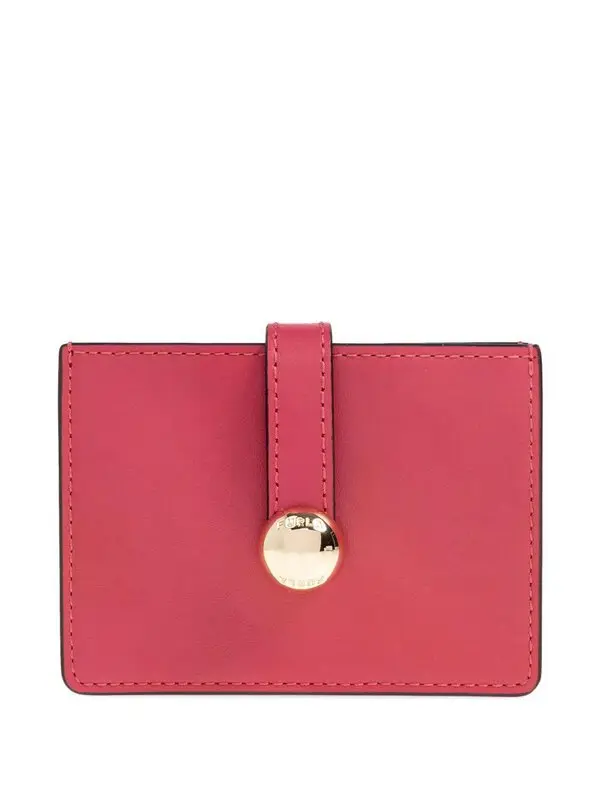 Furla Medium Sfera Card Holder - Pink