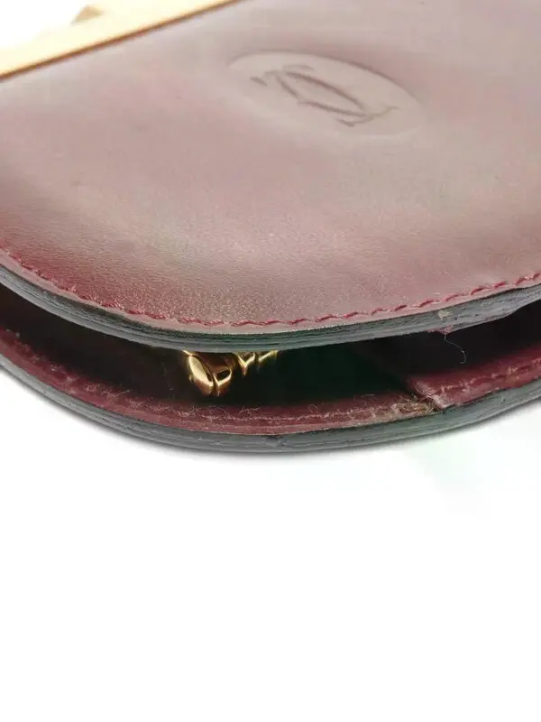 CARTIER 1990-2000s Leather Coin Case