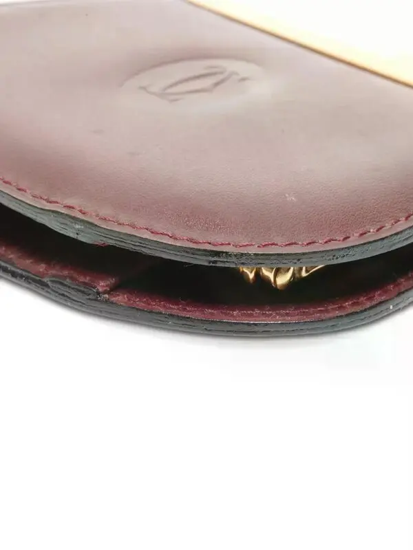 CARTIER 1990-2000s Leather Coin Case