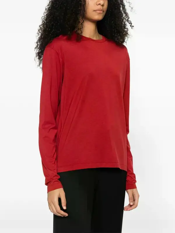 TOTEME Crew-neck Long-sleeved T-shirt