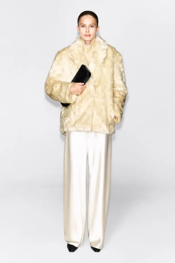 Cos Fur-effect Jacket