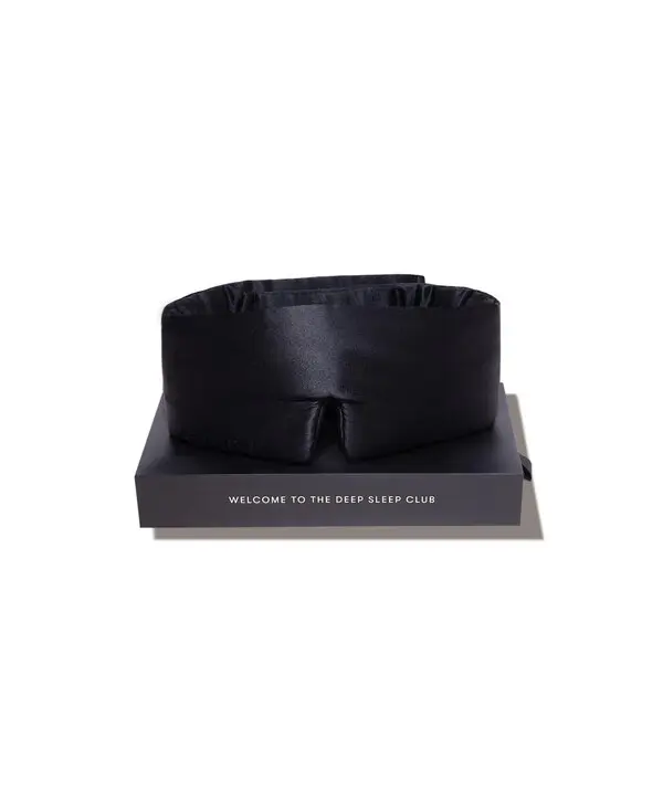 DROWSY Silk Sleep Mask - Black