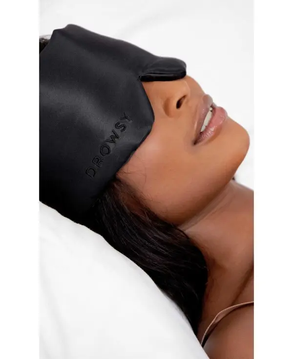 DROWSY Silk Sleep Mask - Black