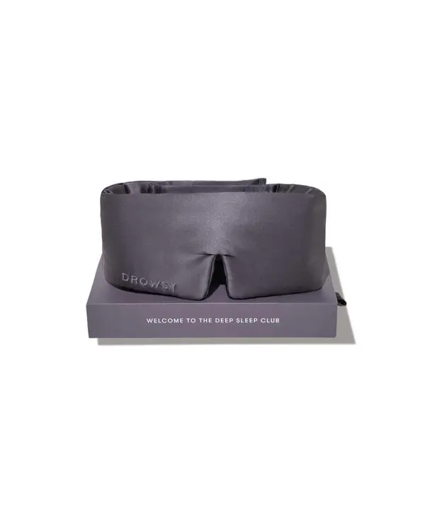DROWSY Silk Sleep Mask - Grey