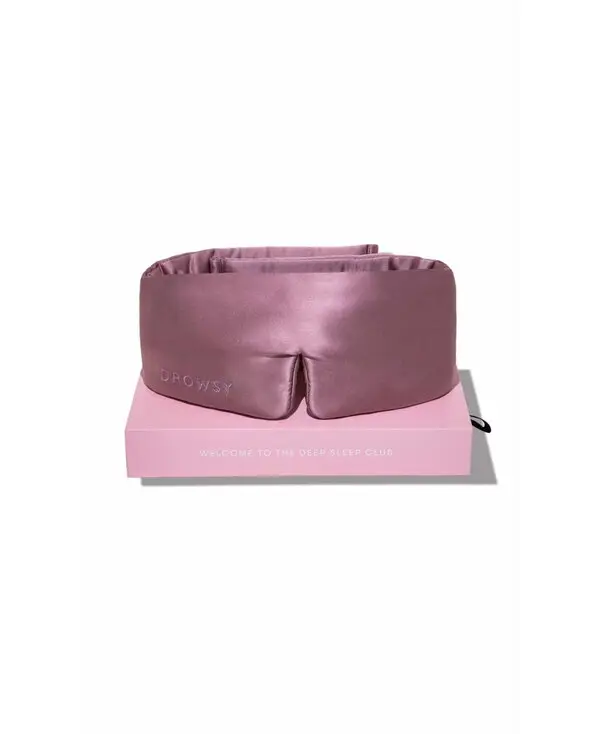DROWSY Silk Sleep Mask - Pink