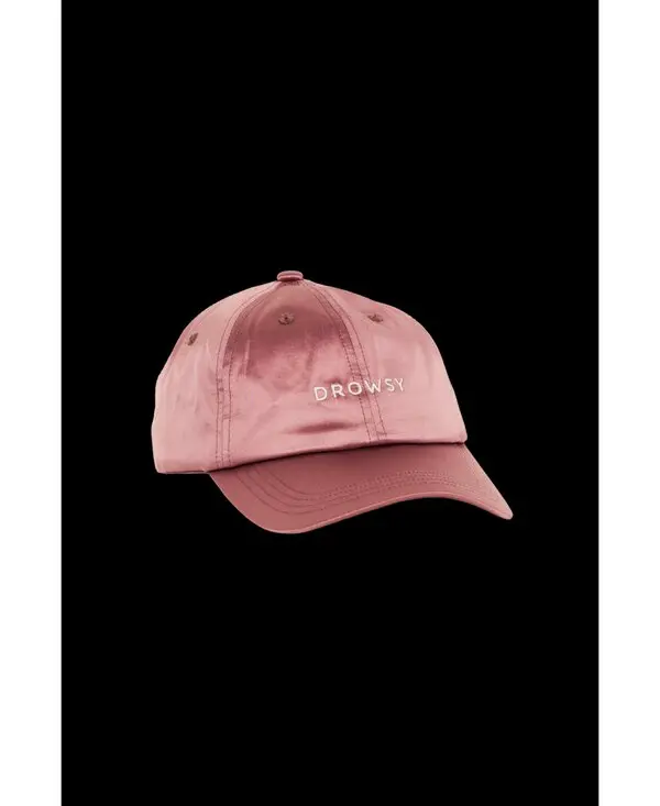 DROWSY Silk Cap - Pink Overflow 954