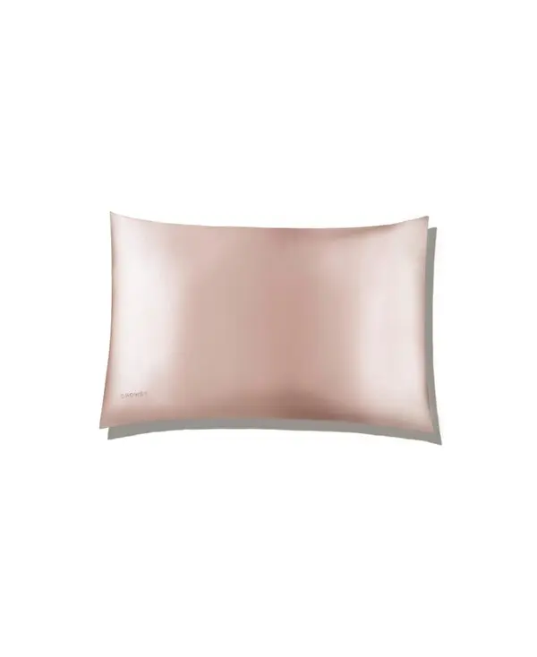 DROWSY Silk Standard Pillowcase - Pastel Pink