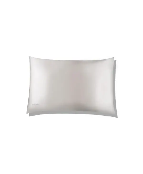 DROWSY Silk Standard Pillowcase - White