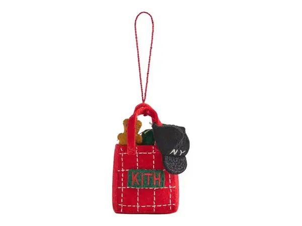 Kith Kithmas Shopping Bag Ornament - Multicolor
