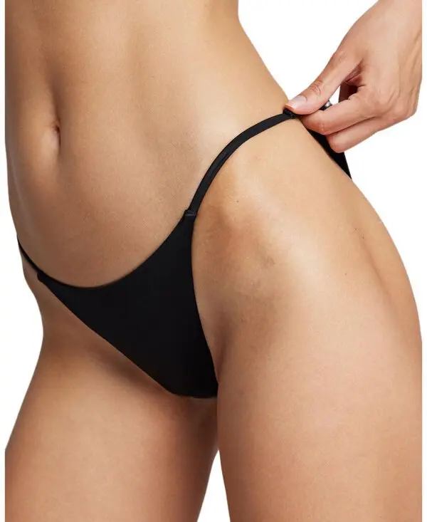 NEGATIVE Glace String Bikini Bottom - Black
