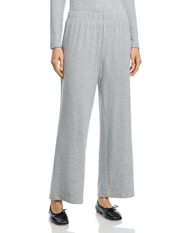 PERFECTWHITETEE Marcie Brushed Sweater Jersey Pull-on Pants