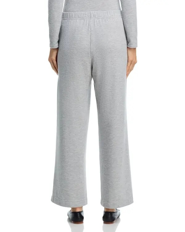 PERFECTWHITETEE Marcie Brushed Sweater Jersey Pull-on Pants