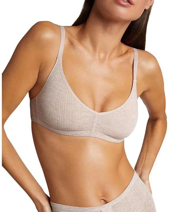 NEGATIVE Whipped Non-wire Bra - Sand