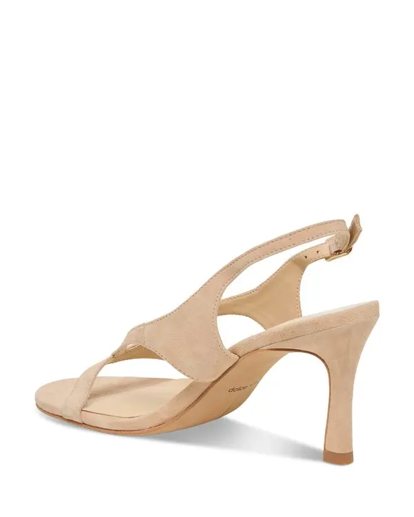 Dolce Vita Izela Slingback Sandals - Bamboo Suede