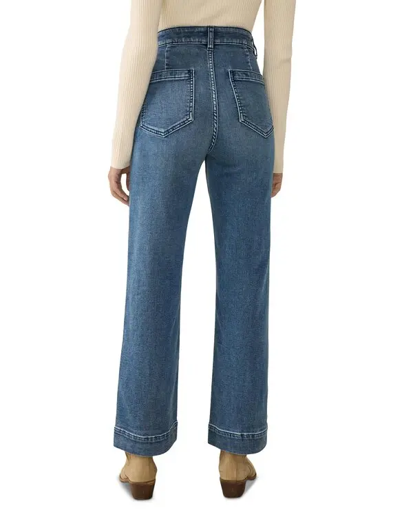 Faherty Brand Stretch Terry Patch Pocket Ankle Pants - Riverton
