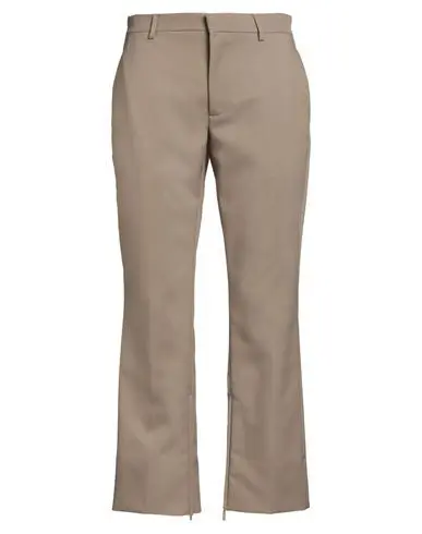 OFF-WHITE™ Tapered Leg Gabardine Trousers - Beige
