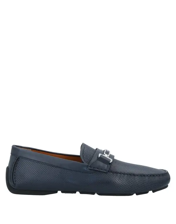 Bally Loafers In Calfskin Leather In Blue - 28% Off  display picture 3