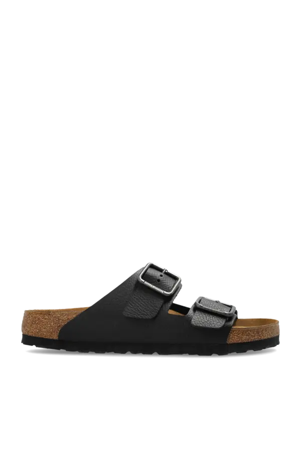 BIRKENSTOCK Arizona Wire Buckle' Slides - Black
