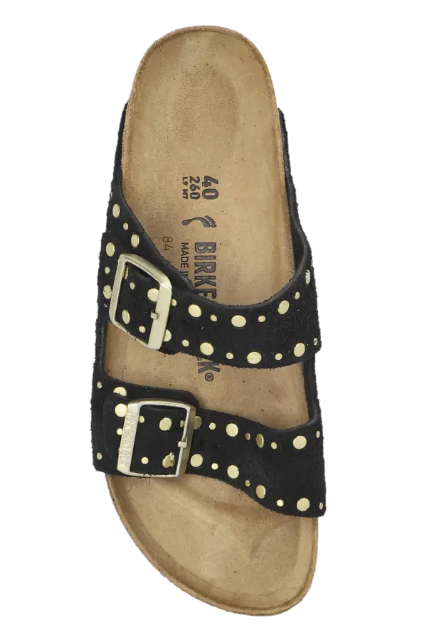 BIRKENSTOCK Arizona Rivet Border Slides
