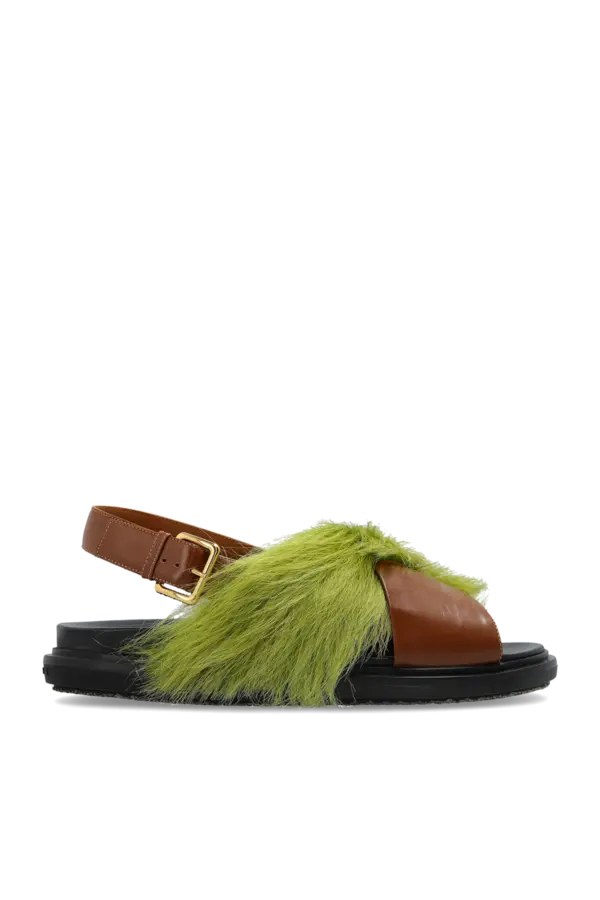 Marni Leather Sandals - Multicolour