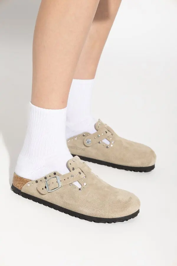 BIRKENSTOCK Boston Riviet Border Slides