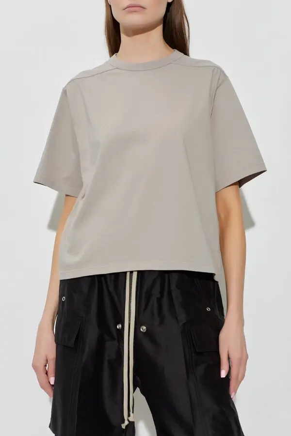 Rick Owens Crew Neck T-shirt - Grey