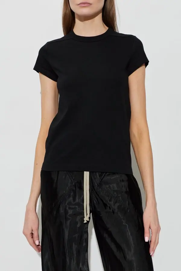 Rick Owens Crew Neck T-shirt - Black