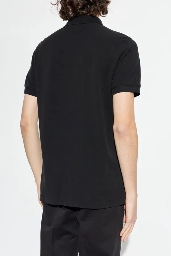 TOM FORD Short-sleeved Polo - Black