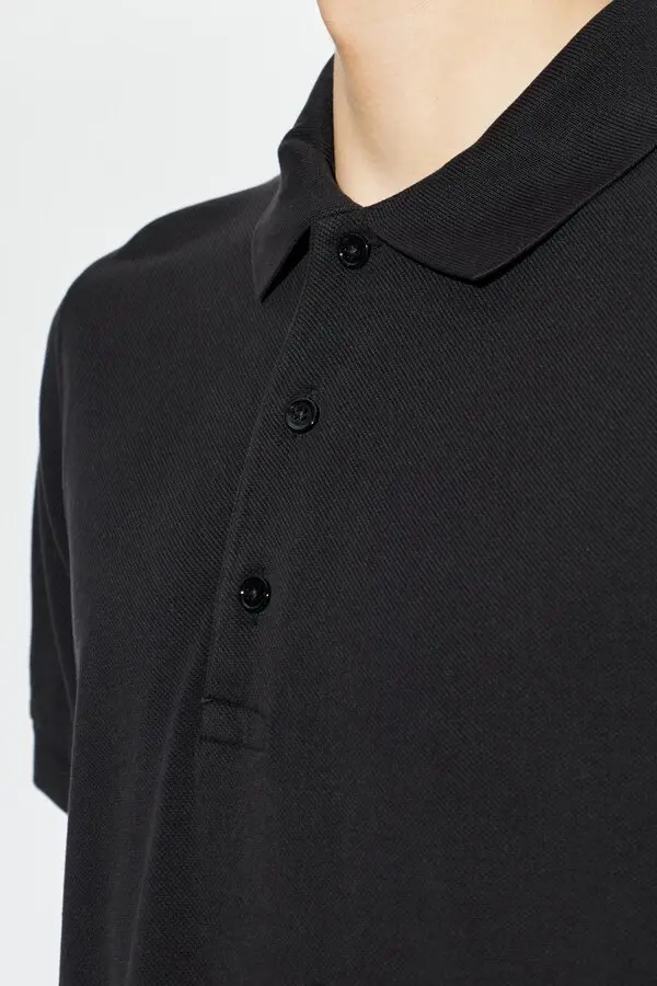 TOM FORD Short-sleeved Polo - Black
