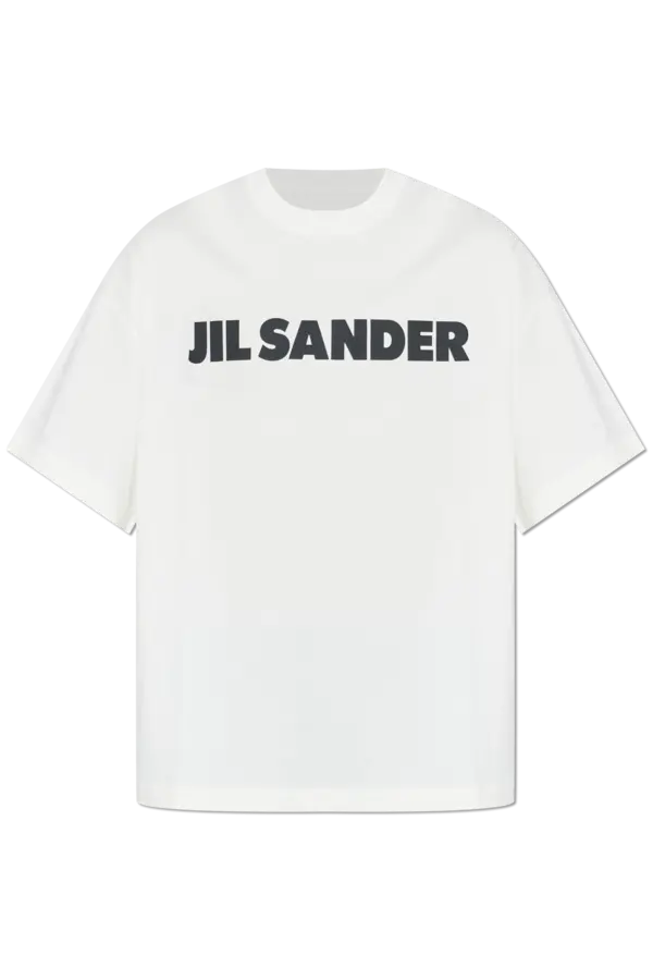 JIL SANDER T-shirt With Printed Logo - White