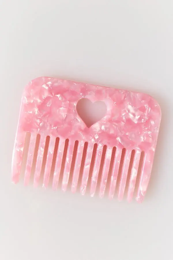 Anthropologie Mini Comb - Pink