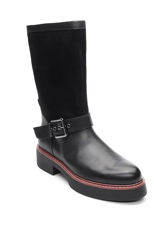 Sanctuary Milena Calf Boots - Black
