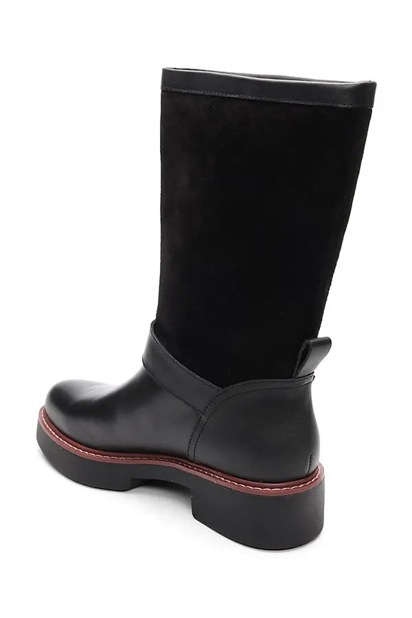 Sanctuary Milena Calf Boots - Black