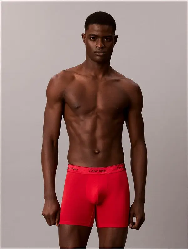 Calvin Klein Icon Cotton Stretch Limited Edition Boxer Brief - Goji Berry